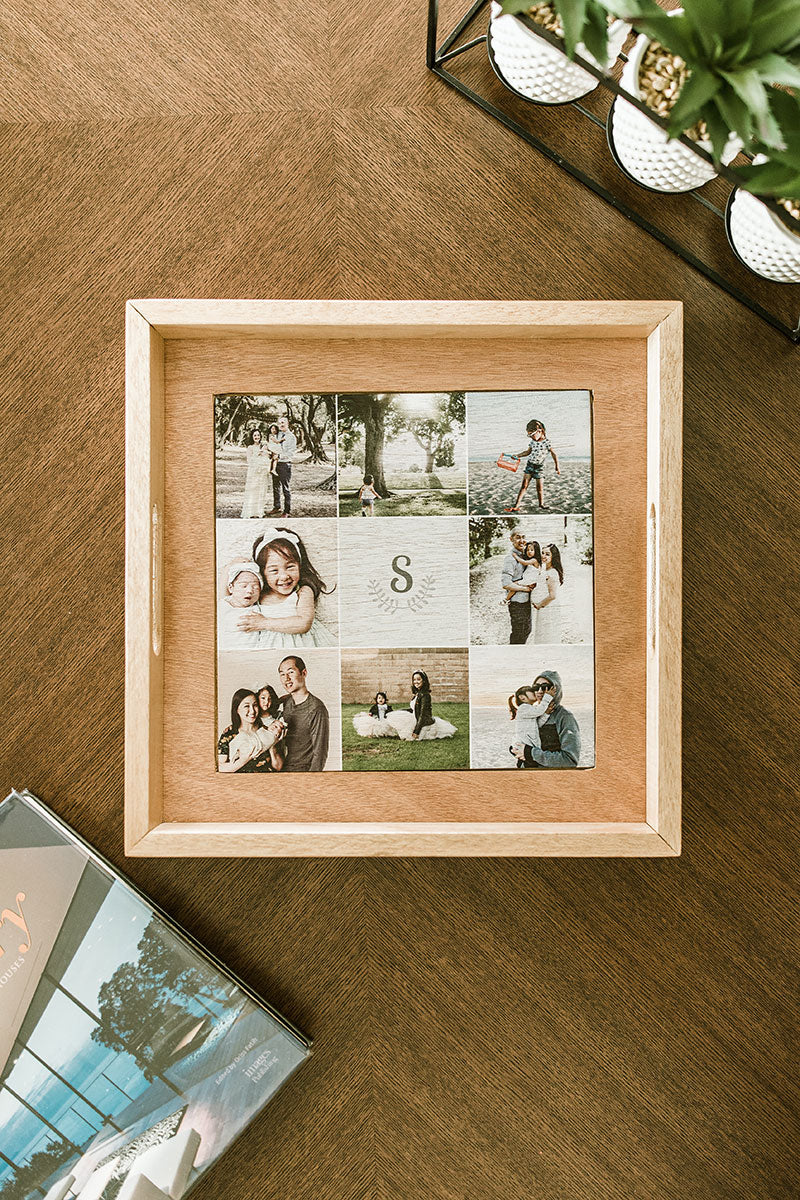 Wooden Photo Tray – Wooden Canvas