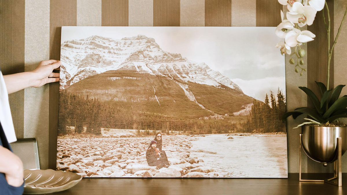 20"x30" Wood Print – Wooden Canvas